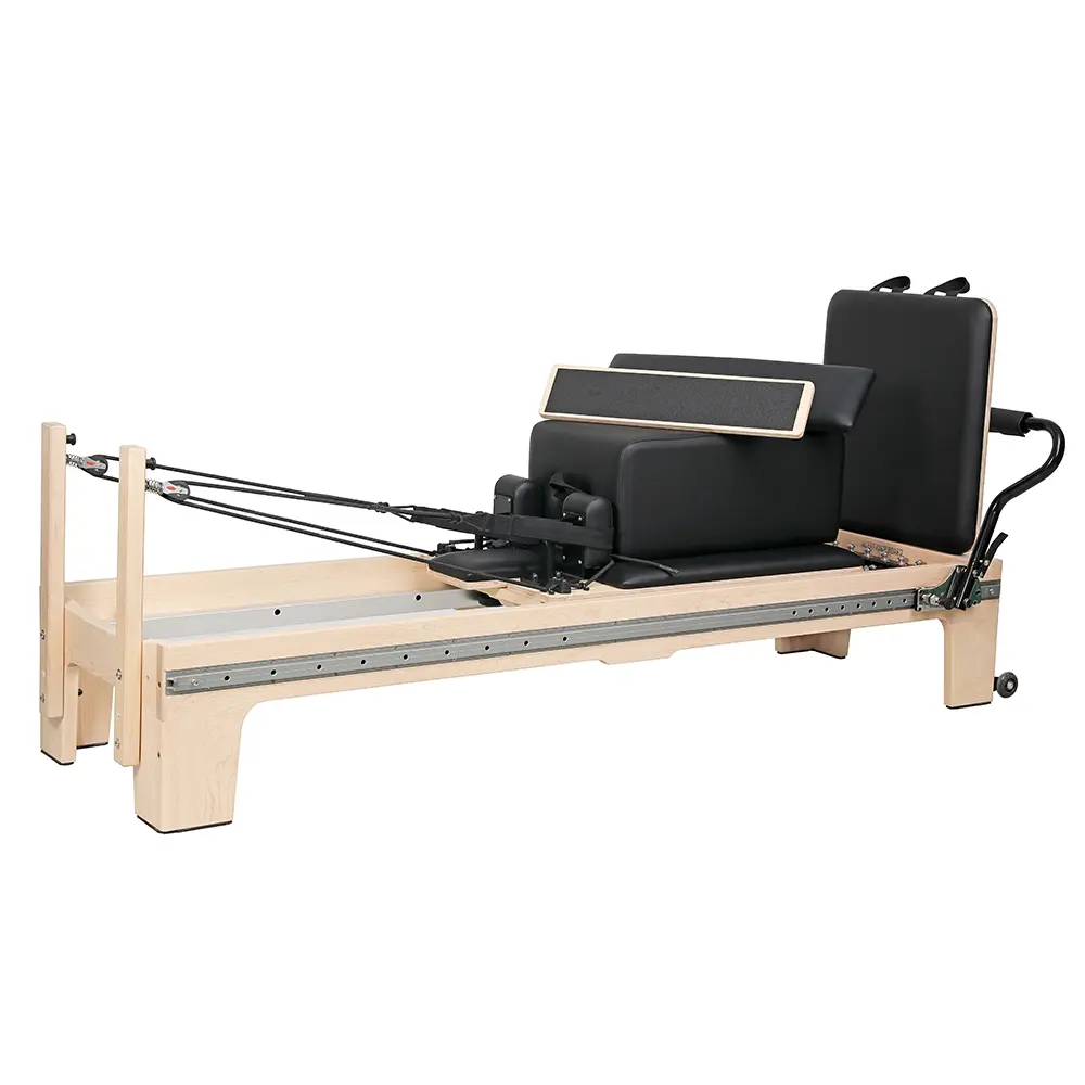 Top Maple Pilates Reformer with Track for Precision Control - Bilinkpilates