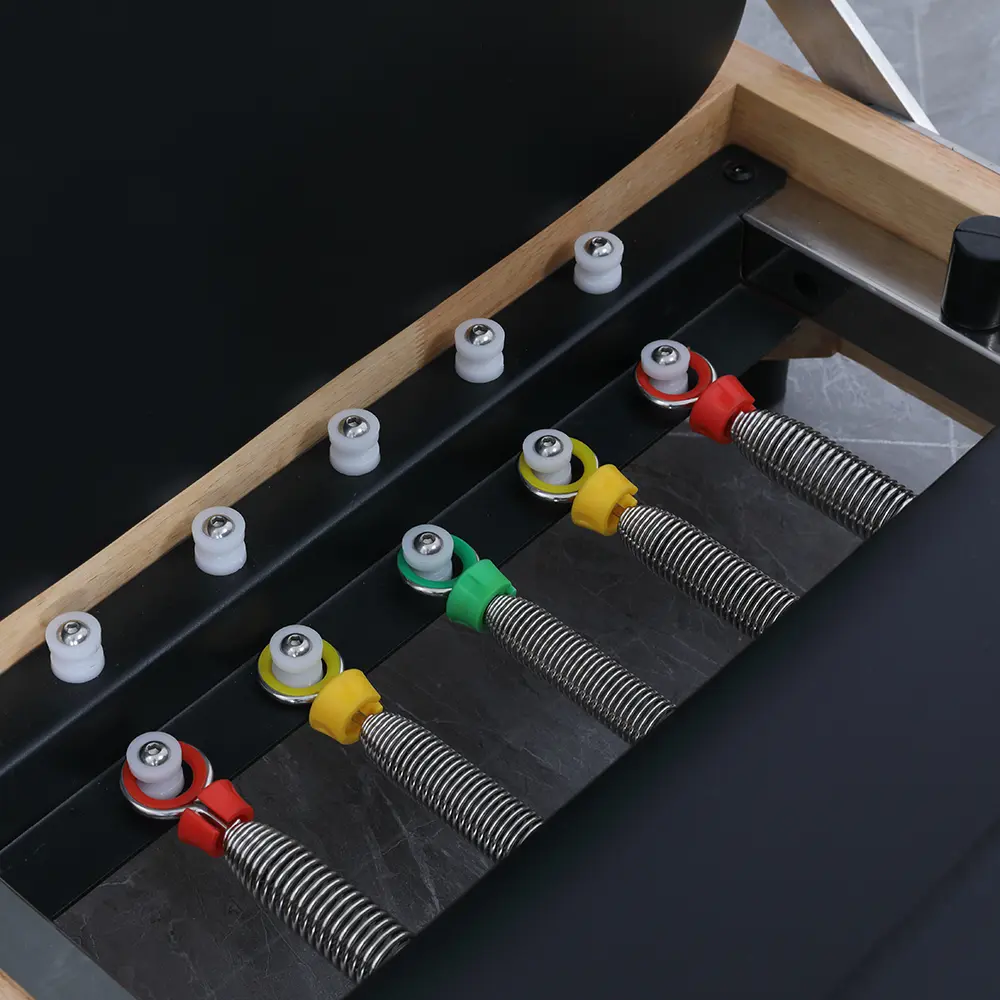 Oak Wood Foldable Pilates Reformer for Compact Studio Use – Bilinkpilates